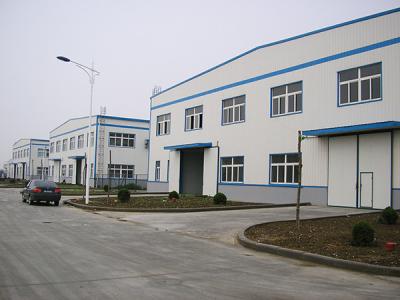 China Q355 Q235 Steel Frame Warehouse Building Hot Dip Galvanised Prefab Metal Warehouse 50 Year Lifespan for sale