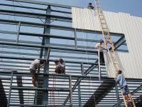 China Steel Frame Pre Engineered Building Warehouse Workshop CE EN1090 25 Percent Cost Saving for sale