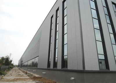 China Large Span Steel Frame Workshop Q235B Q355B Steel Structure Commercial Building 120m Width for sale
