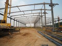 China Fast Construction Heavy Steel Structure Building Customized Span 48m Industrial for sale
