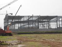 China Fast Construction Heavy Steel Structure Building Customized Span 48m Industrial for sale