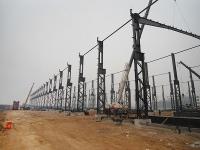 China Heavy Steel Structure Building Q235 Q355B Steel Frame Warehouse Industrial Commercial for sale