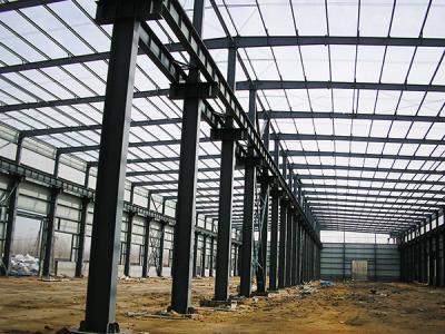 China Budget Friendly Heavy Steel Structure Warehouse Workshop Building Factory for sale