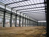 China Heavy Steel Structure Workshop Building 45m Clear Span Q235 Q355 H Section Steel for sale