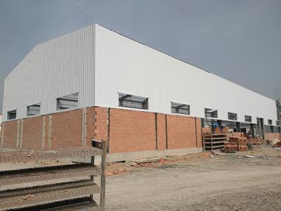 China PEB Steel Structure Factory Building Large Span 50 Year Durability Fast Construction for sale