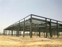 China Customized Prefabricated Hot Dip Galvanized Steel Structure Workshop Factory Building 140km/h Wind for sale