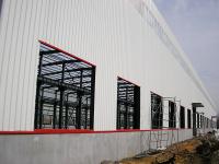 China Custom Steel Structure Factory Building Q355 H Beam Hot Galvanized 30m Span for sale