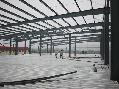 China Q355B Custom Steel Structure Factory Building Prefabricated Industrial Storage Building 140kmh Wind for sale
