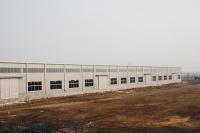 China Prefabricated Steel Structure Factory Hot Rolled Welded H Section Steel Building 140km/h Wind for sale