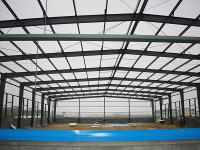 China Q235B Q355B Prefabricated Steel Structure Workshop Factory 30m Span Customizable for sale