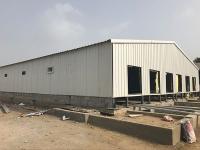 China Customized Steel Structure Poultry House ISO9001 Low Cost Chicken Farm Building for sale