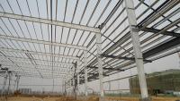 China Pre Assembled Prefabricated Metal Sheds Q235 Q355 Steel Frame Shed 50 Year Lifespan for sale