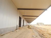 China Galvanized Prefabricated Steel Shed Construction Customized Dimension Q235 Q355 for sale