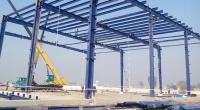 China Q235 Q355 Steel Structure Prefab Warehouse Easy Assembly Industrial Building 30-50 Year Lifespan for sale