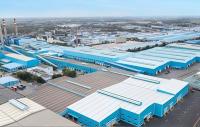 China Q235 Q355 Prefabricated Metal Warehouse Light Frame Steel Structure Building 30m Span for sale