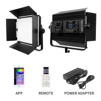China 12000lm RGB LED Panel Light 120W with DMX Control and Mobile App for Photography Video Studio for sale