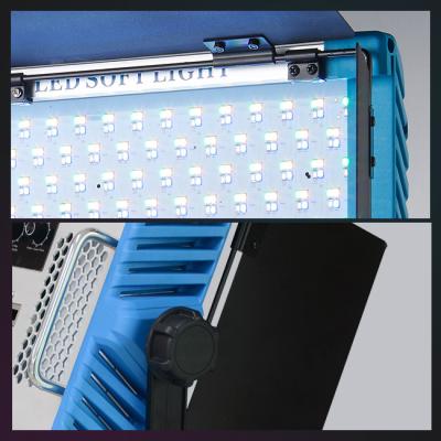 China 95RA 200W LED Studio Panel Light with 3200K-5500K Bi-Color Temperature and DMX512 Control for sale