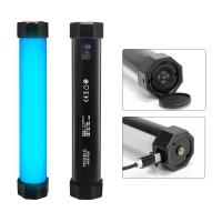 China 25cm USB Rechargeable LED Tube Light with 14 Effects, 2700-7500K CCT and 6W RGB Power for Photography for sale