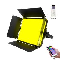 China Yidoblo A-2200C 180W RGB LED Video Light Panel with 2.4G Remote Control, 2800K-9990K Color Temperature, 18,000LM Output for sale