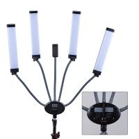 China Yidoblo FX-800II Four Arms LED Beauty Light 96W 9600lm with 3200K-5600K Color Temperature for Eyelash Extensions for sale