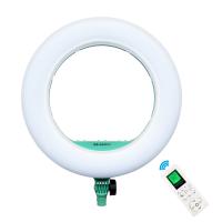 China 18-Inch 96W LED Ring Light with Remote Control - 3200K-5500K Bi-Color, 9600lm Output for Content Creation for sale