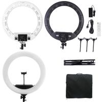 China Yidoblo 55cm 22 Inch LED Ring Light with 640 SMD LEDs, 100W Power, and Bluetooth Remote Control for Professional Photography for sale