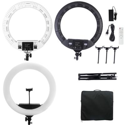 China Yidoblo 55cm 22 Inch LED Ring Light with 640 SMD LEDs, 100W Power, and Bluetooth Remote Control for Professional Photography for sale