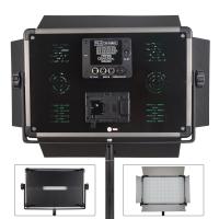 China 60 Degree Vlogging LED Lighting Kit with 95 CRI, 42W-200W Power Range and LCD Display for Video Photography for sale