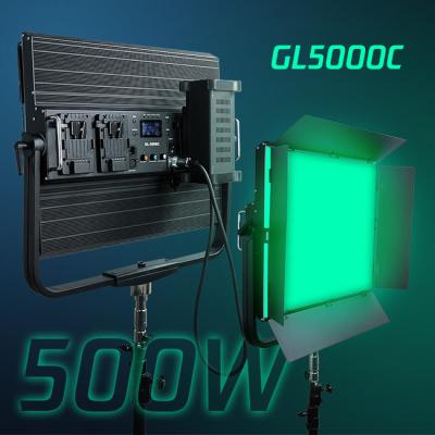 China 500W 56V RGB LED Film Light with Wireless DMX Control - 50,000lm Output and 12 Effects for sale