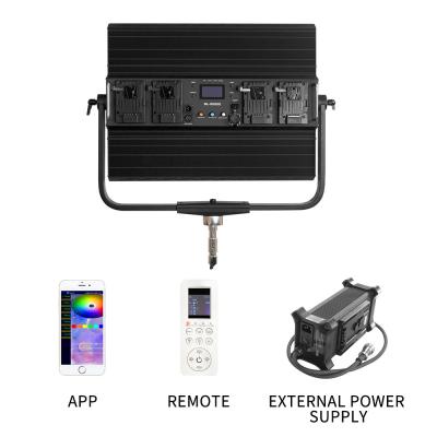 China 500W RGB LED Panel Light with 2800K-9990K CCT Range and CRI 96 for Video Production for sale