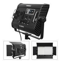 China Professional Bi-Color LED Video Light Panel 100W with 3200K-5600K Color Temperature and 95 CRI for Studio Photography for sale