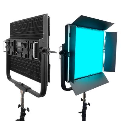 China GL-5000C 500W RGB LED Studio Light Panel 50000LM 2800K-9990K Color Temperature with DMX Control for sale
