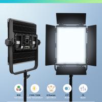 China GL-600C 60W RGBW LED Video Light Panel with DMX Control, 2700K-7500K Bi-Color, 14 Effects for sale