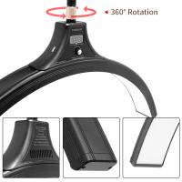 China 60W LED Half Moon Light with Phone Holder - 3200-6500K Dimmable CRI>95 for Beauty Salons for sale