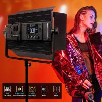 China GL-1200C 120W RGB LED Studio Light with 14 Effects, 2700K-7500K Bi-Color, 6196-7081 Lux Output for sale