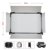 China Digital Display LED Soft Panel Light 120W Bi-Color 3200K-5500K Full Metal Photography Lamp with DMX Control for sale