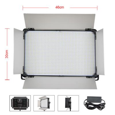 China Digital Display LED Soft Panel Light 120W Bi-Color 3200K-5500K Full Metal Photography Lamp with DMX Control for sale