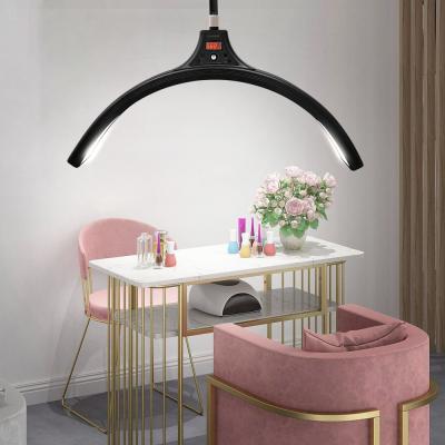 China 360 Degree Rotating LED Fill Light 60W Low Heating Moon Light 7500K CRI95 for Makeup for sale