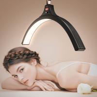 China Natural White LED Moon Light 6500K 60W Flexible Fill Light with Stand for Nails for sale