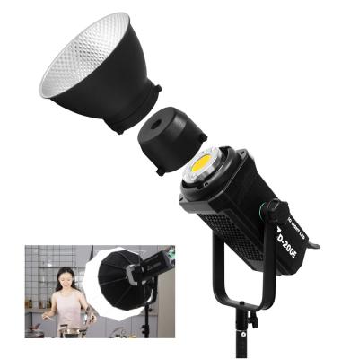 China 300W COB LED Video Light 20000LM 2700K-7500K Dimmable Fill Light with Softbox 95Ra for sale