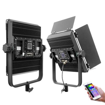 China GL-600C 60W RGB LED Studio Panel Light with 14 Effects, 6000lm Output and App Control for sale