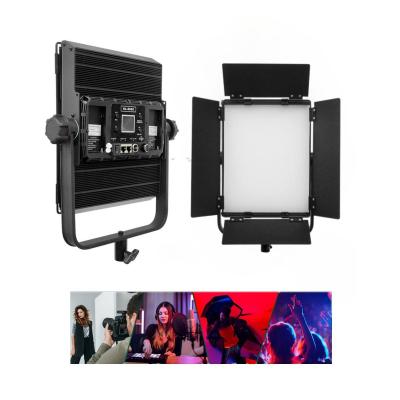 China GL-600C 60W RGB LED Video Panel Light with 95+ CRI, 2700-7500K Color Temperature and 14 Effects for sale