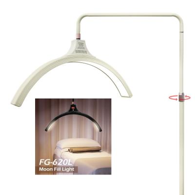 China 60W Aluminum Tattoo Moon LED Lash Light USB Charging 360° Rotating Lamp Head 3200-6500K CRI95 for sale