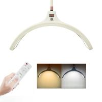 China Daylight 60w Half Moon Light With Stand 3200k 6500k Led Lash Lamp Remote Control For Nail Studio for sale