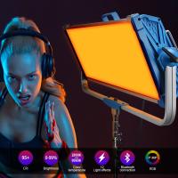 China 500W 50000lm LED Video Light Panel 3200K-5500K CRI95 Dimmable Studio Light with Remote for sale