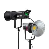 China CRI96 COB LED Video Light 300W with 280cm Tripod Stand - Adjustable 2700-7500K Color Temperature for Photography for sale