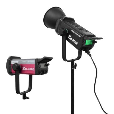 China Yidoblo ZD-200E 200W COB LED Studio Light with DMX Control, 2700-7500K Color Temperature, 96+ CRI for sale