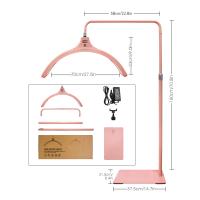 China Yidoblo FG-620L LED Half Moon Light 70cm 6000lm High CRI ≥95RA for Eyelash Extensions for sale