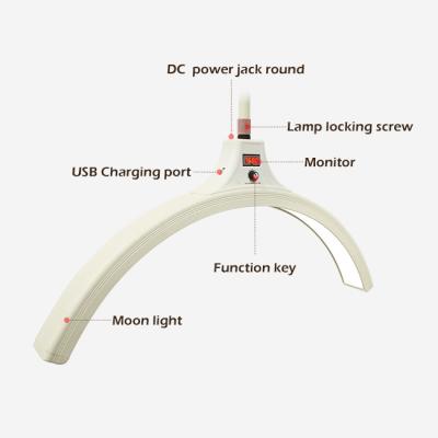 China Yidoblo FG-620L 6000lm LED Half Moon Eye Lash Lamp 70cm 120 Degree for Eyelash Extensions for sale