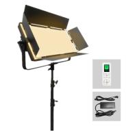 China Yidoblo GL-2000BI 200W LED Video Panel Light 3200K-5600K CRI>95 Remote Control Studio Light for sale